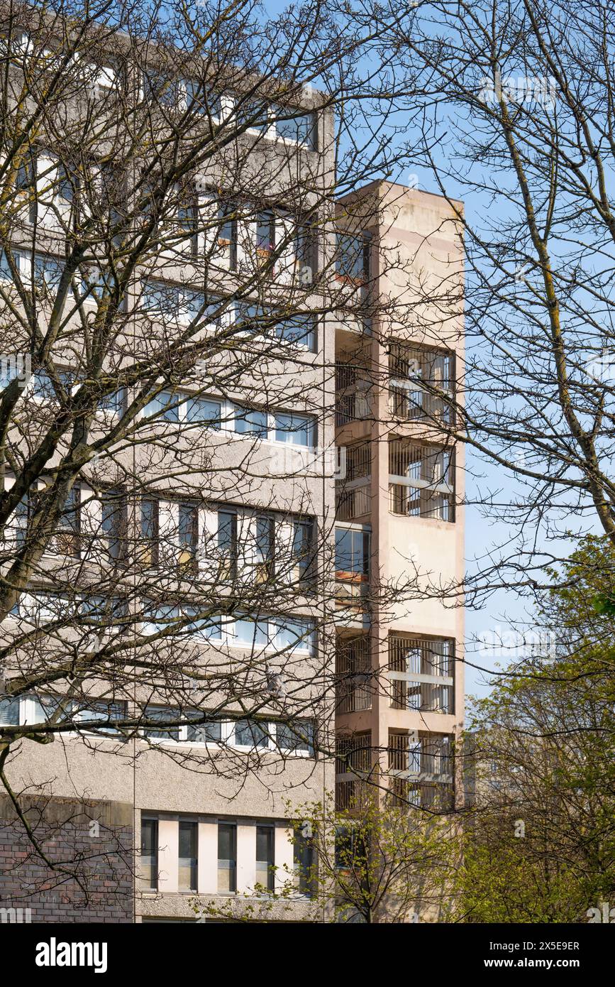 Edinburgh, Scotland, UK - Cables Wynd House (Banana Flats) by Alison ...