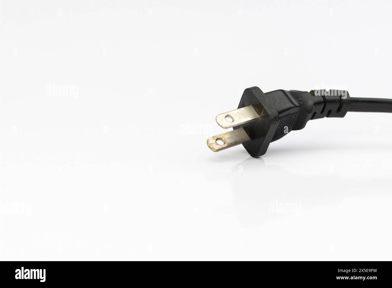 Electric power plug switch isolated on white background Stock Photo - Alamy