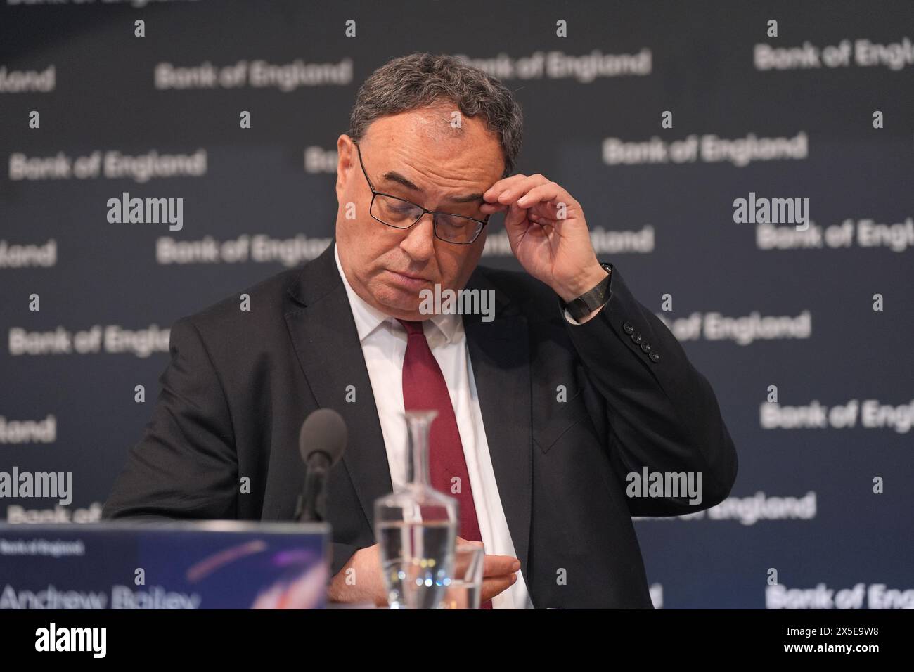 Andrew Bailey, Governor of the Bank of England, during the Bank of ...