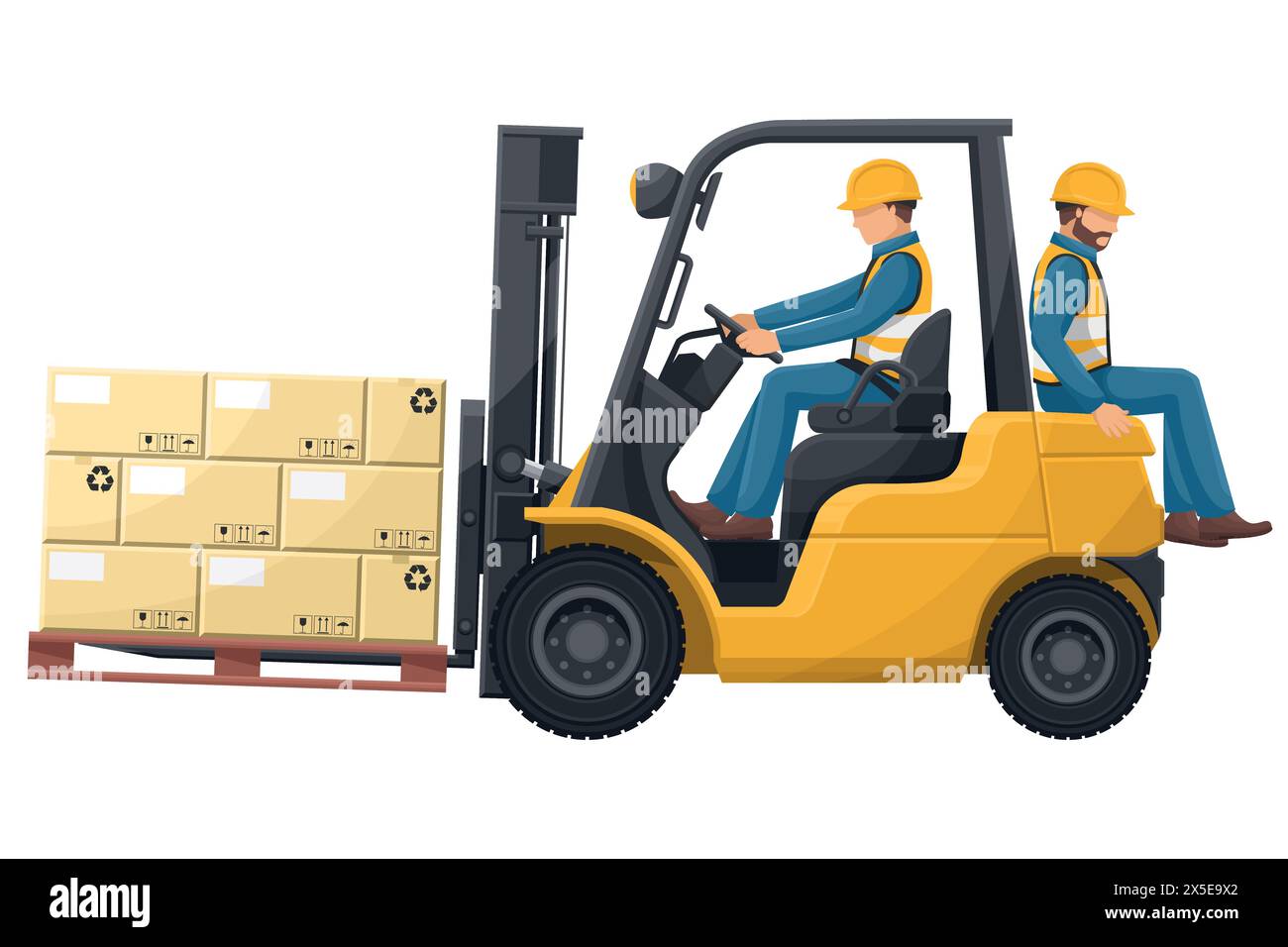 Forklift prohibited sign hi-res stock photography and images - Alamy