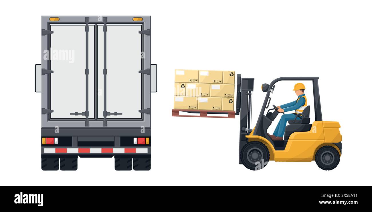 Cooling container loading hi-res stock photography and images - Alamy