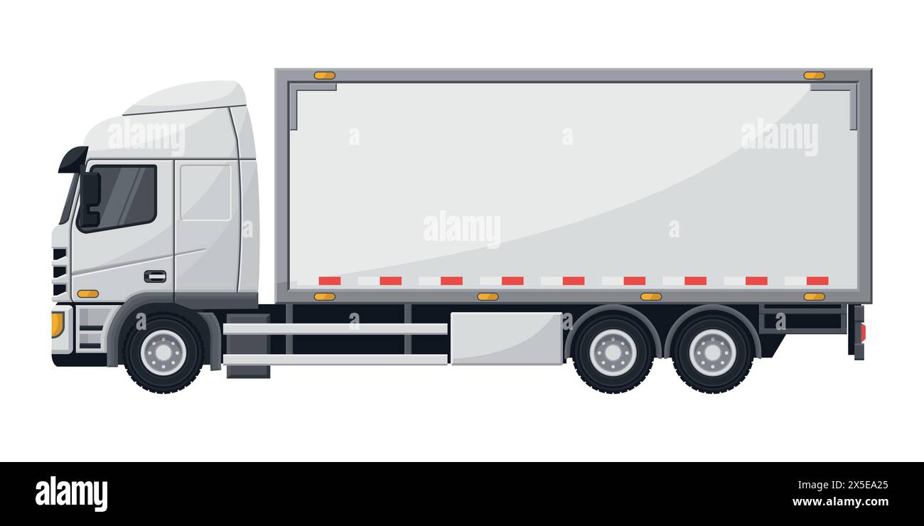 Isothermal, refrigerated and reefer truck for a controlled temperature ...