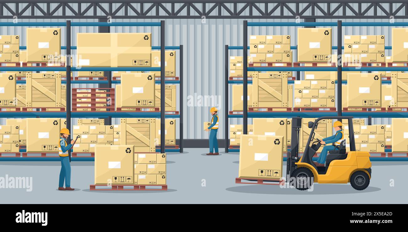 Cold storage warehouse interior hi-res stock photography and images - Alamy