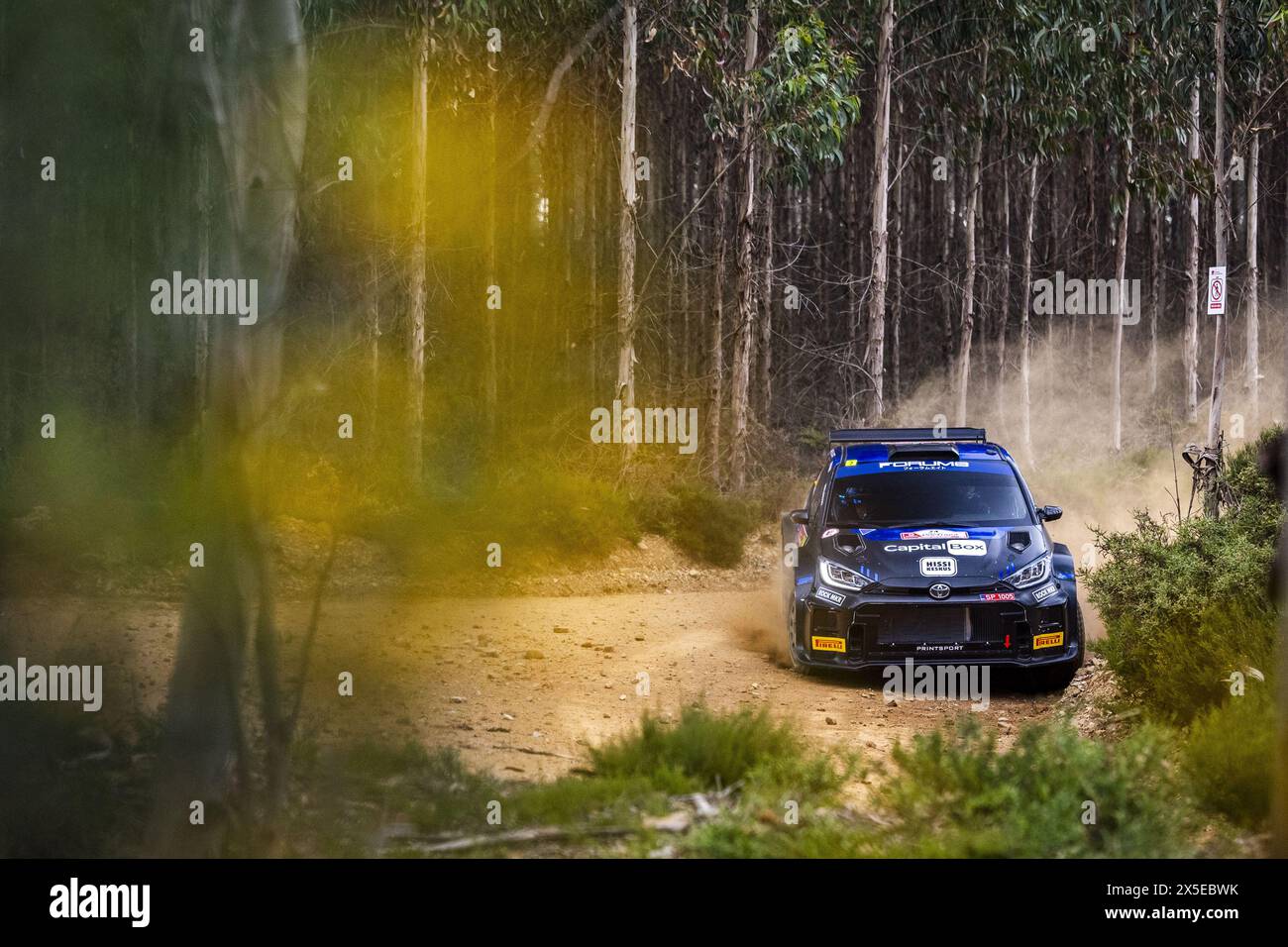 24 PAJARI Sami, MALKONEN Enni, Toyota Yaris Rally2, action during the ...