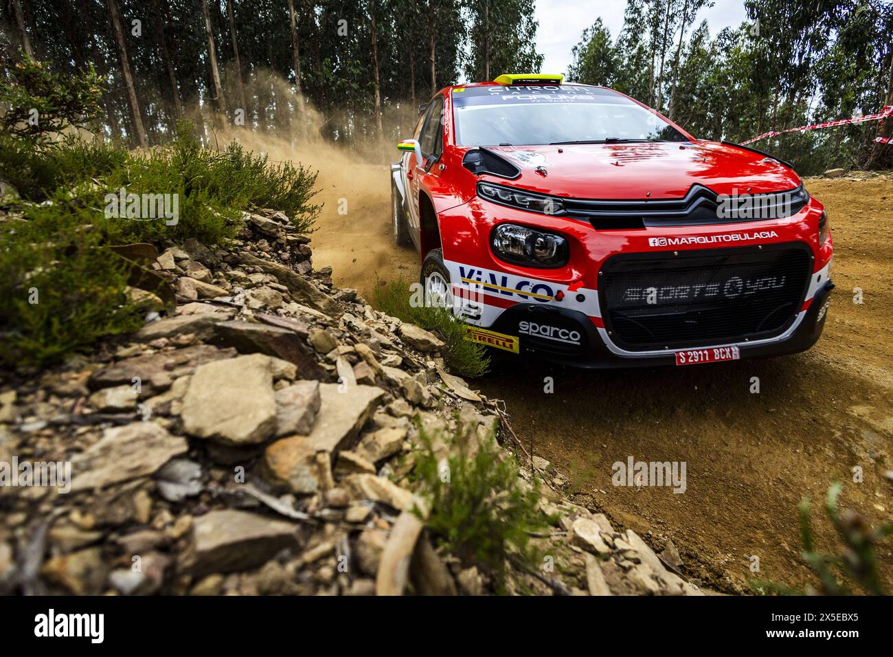 34 Marco BULACIA, Diego VALLEJO, Citroen C3 Rally2, action during the ...