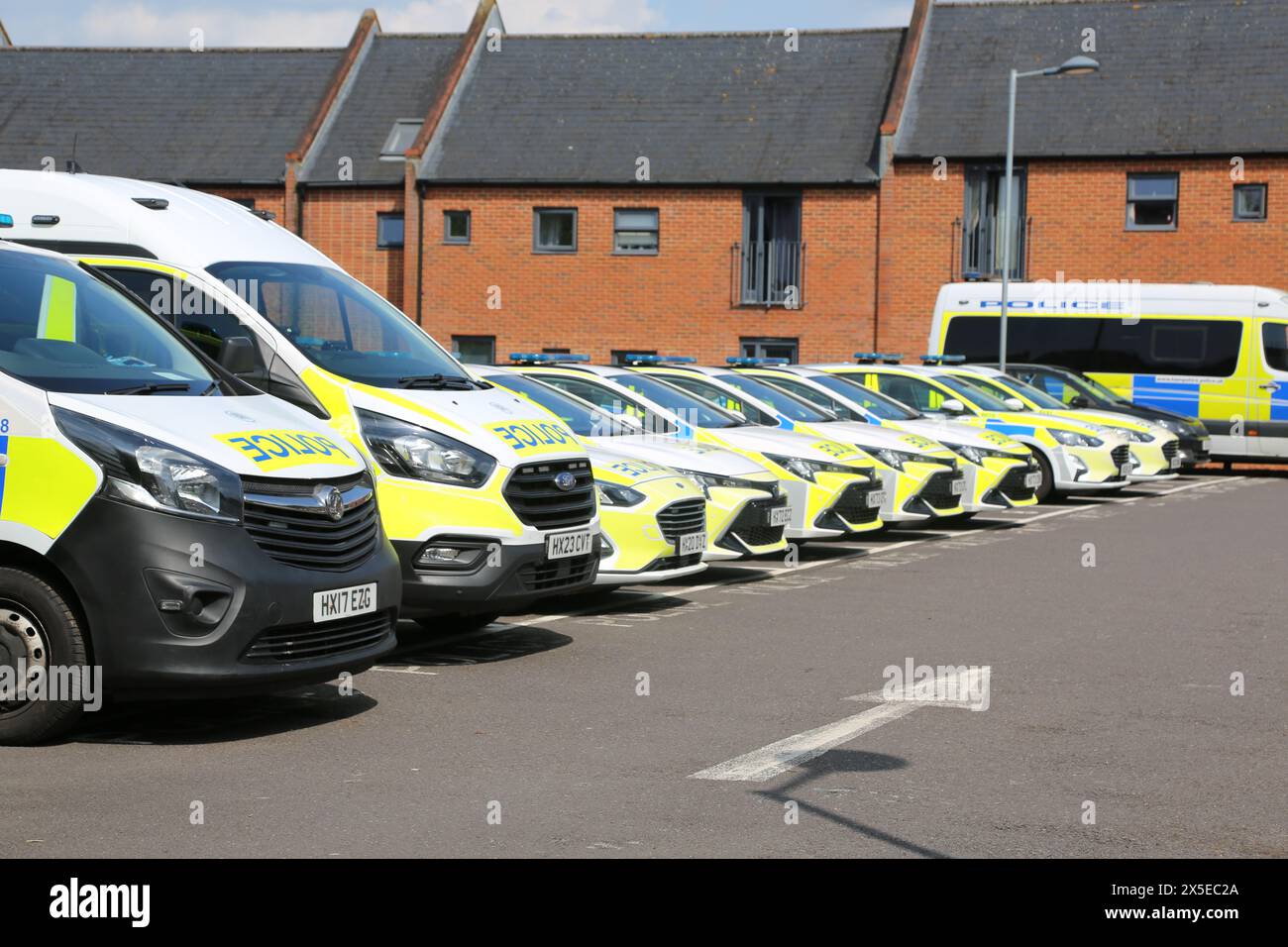 Basingstoke Police Vehicle Fleet 2024 Stock Photo - Alamy