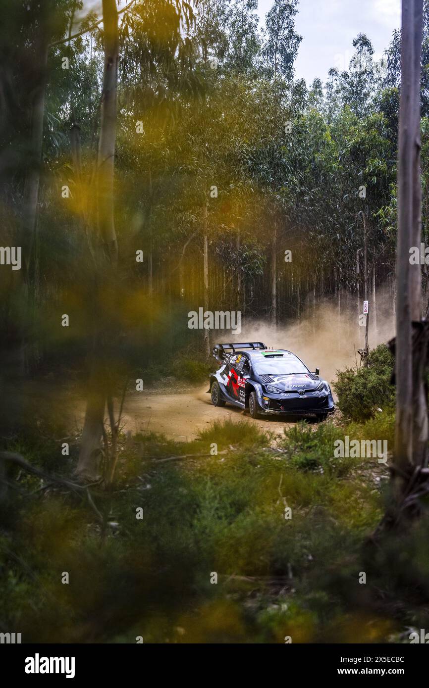 33 EVANS Elfyn, MARTIN Scott, Toyota GR Yaris Rally1, action during the ...
