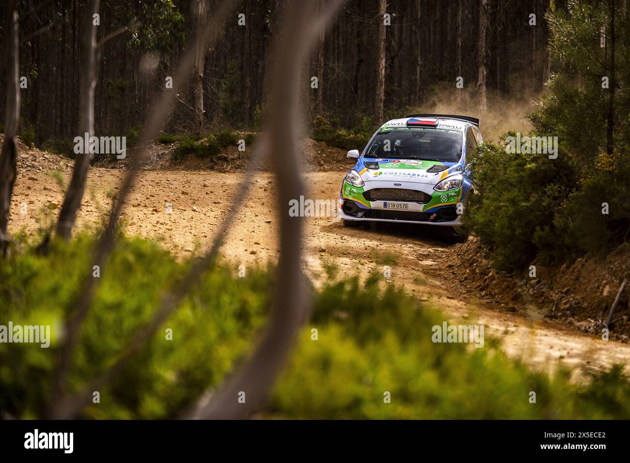 62 CERNY Jan, KRAJCA Ondrej, Ford Fiesta Rally3, action during the ...