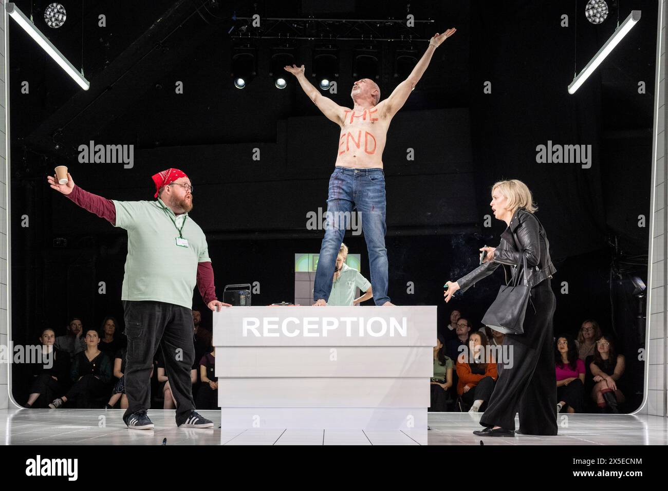 London, UK. 9 May 2024. The cast performs at a photocall for ‘People ...