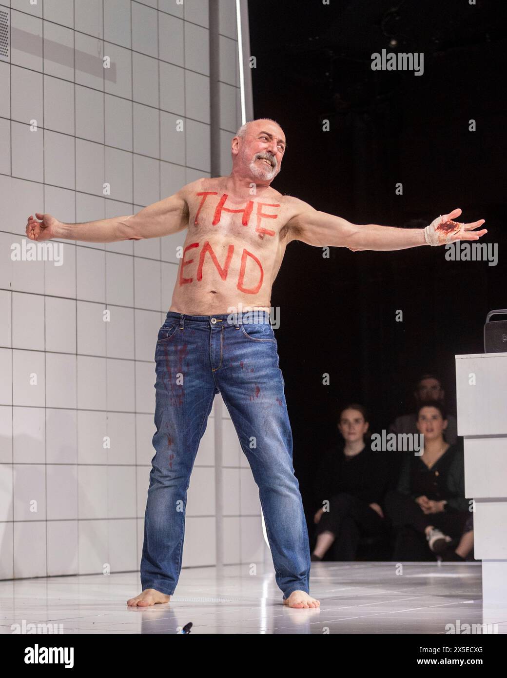 London, UK. 9 May 2024. The cast performs at a photocall for ‘People ...