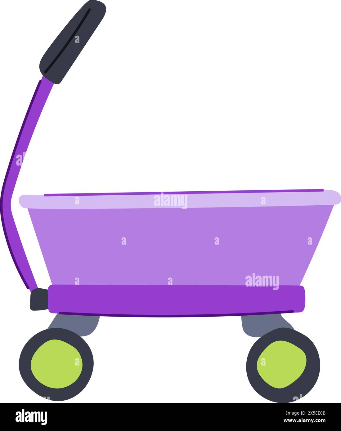 retail cart toy cartoon vector illustration Stock Vector Image & Art ...
