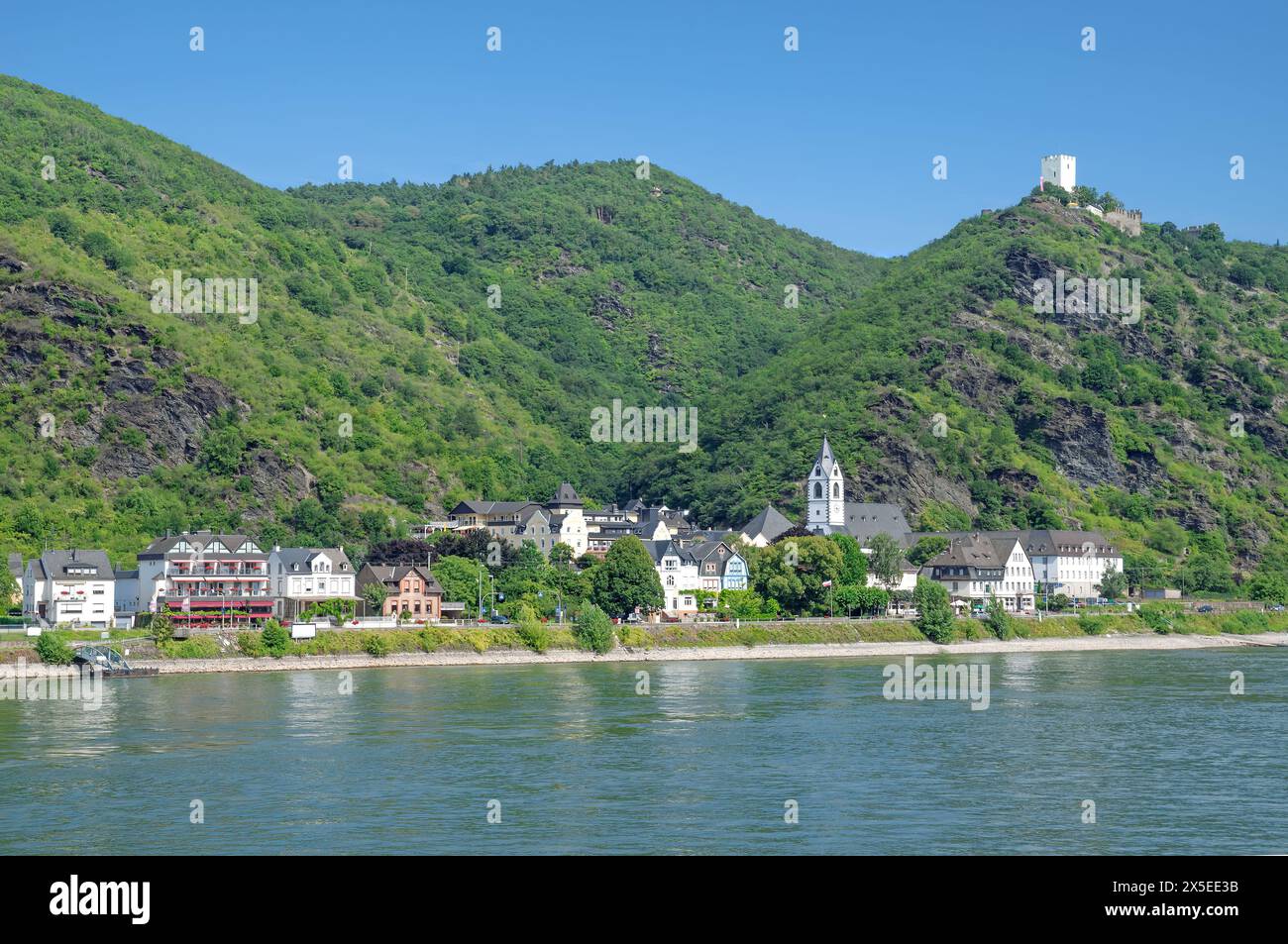 Kamp-Bornhofen,Place of Pilgrimage with Pilgrimage Monastery at Rhine ...