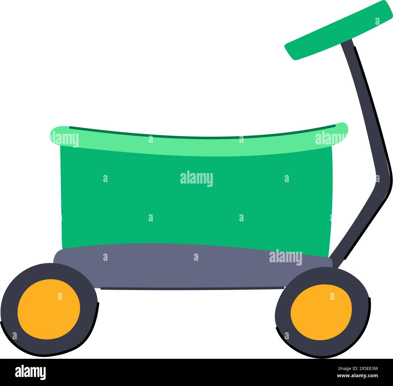 gift cart toy cartoon vector illustration Stock Vector Image & Art - Alamy