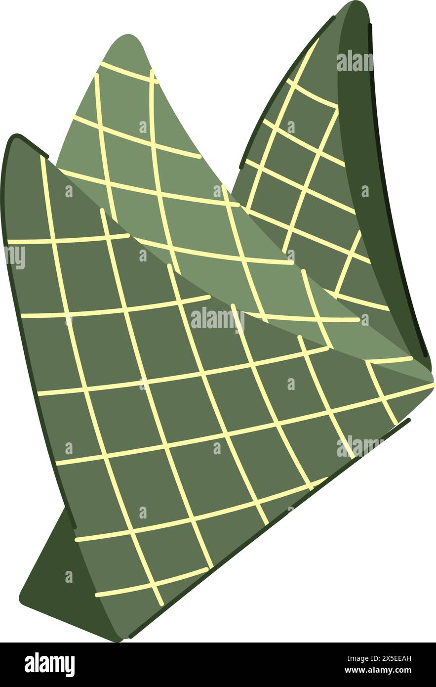 food cloth napkin cartoon vector illustration Stock Vector Image & Art ...