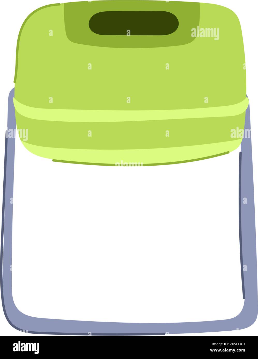 waste compost bin cartoon vector illustration Stock Vector Image & Art ...