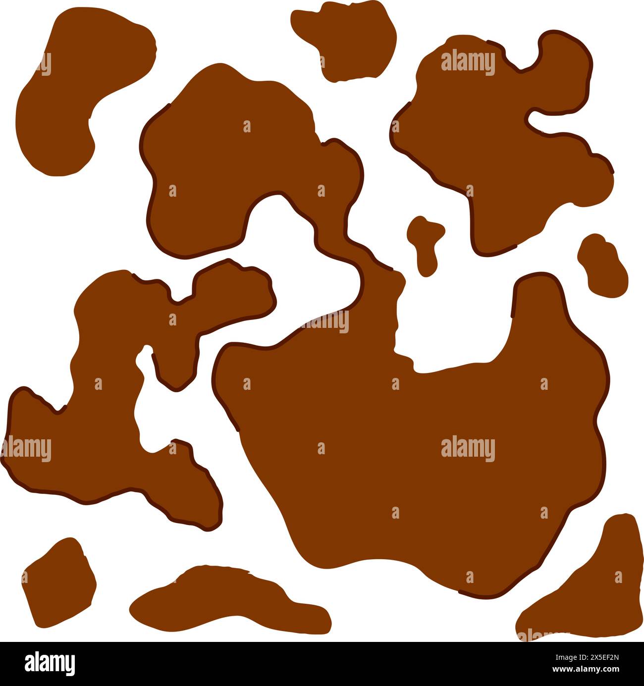 print cow skin cartoon vector illustration Stock Vector Image & Art - Alamy