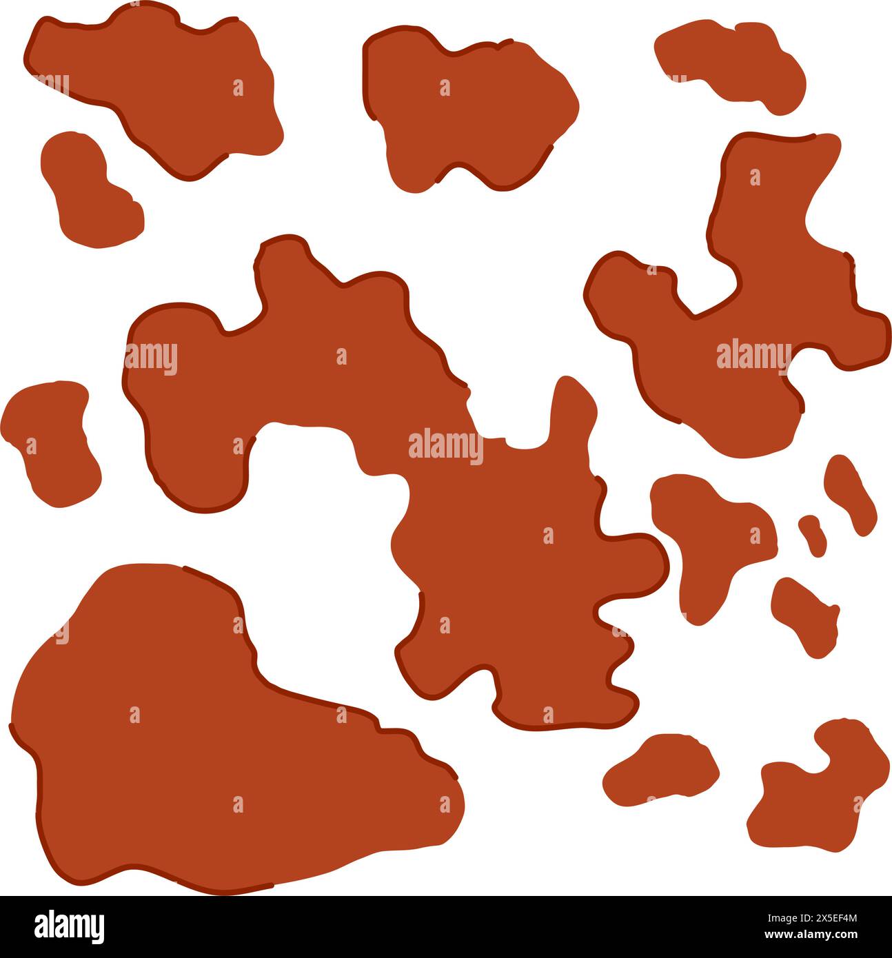 black cow skin cartoon vector illustration Stock Vector Image & Art - Alamy