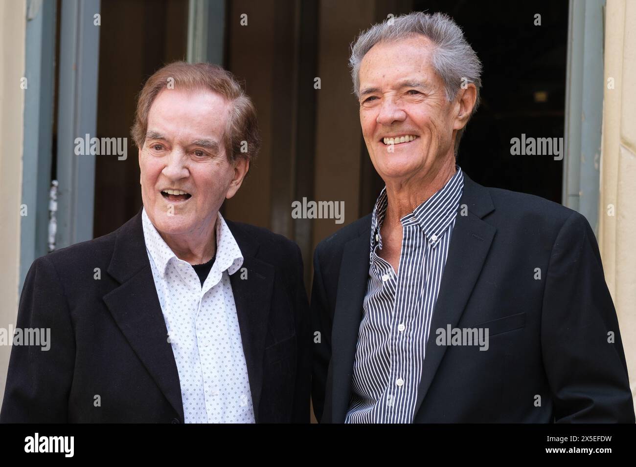 The members of Duo Dinamico, Manuel de la Calva and Ramon Arcusa during ...
