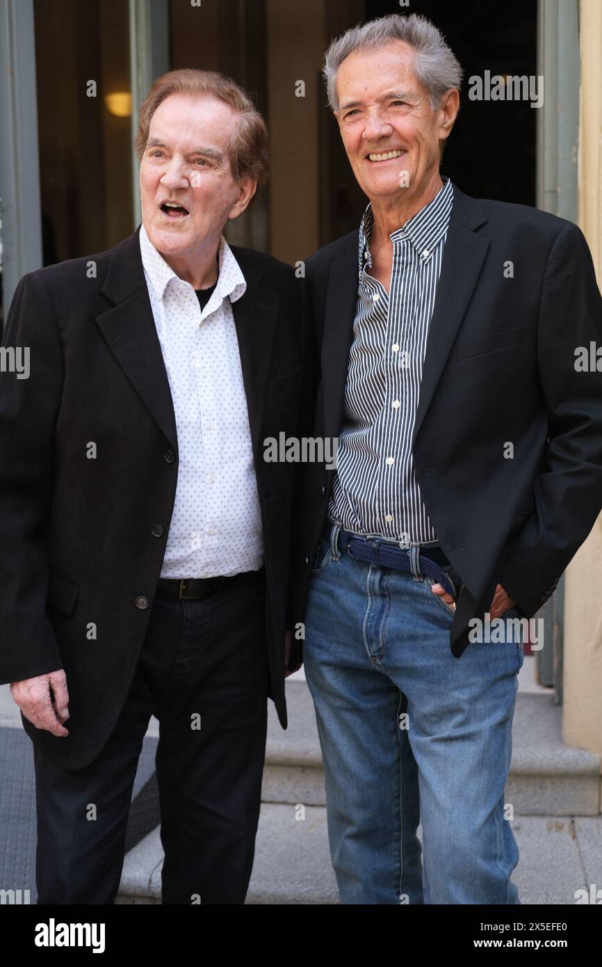 The members of Duo Dinamico, Manuel de la Calva and Ramon Arcusa during ...