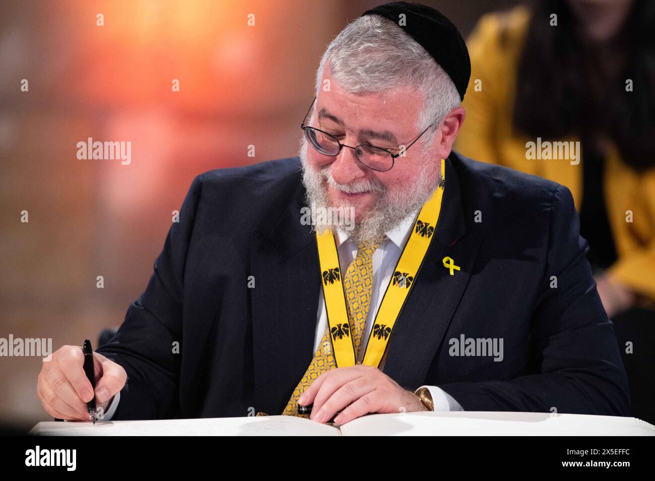 Oberrabbiner Pinchas GOLDSCHMIDT, Praesident der Konferenz der ...
