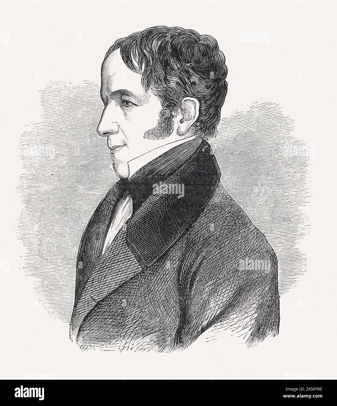 Portrait of Thomas Spring Rice, 1st Baron Monteagle of Brandon. Whig ...