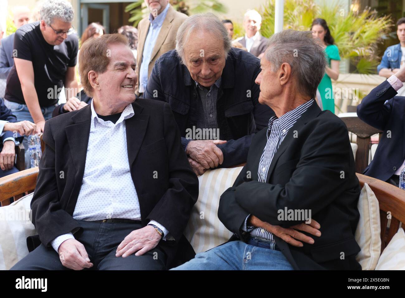 Madrid, Spain. 09th May, 2024. The members of Duo Dinamico, Manuel de ...