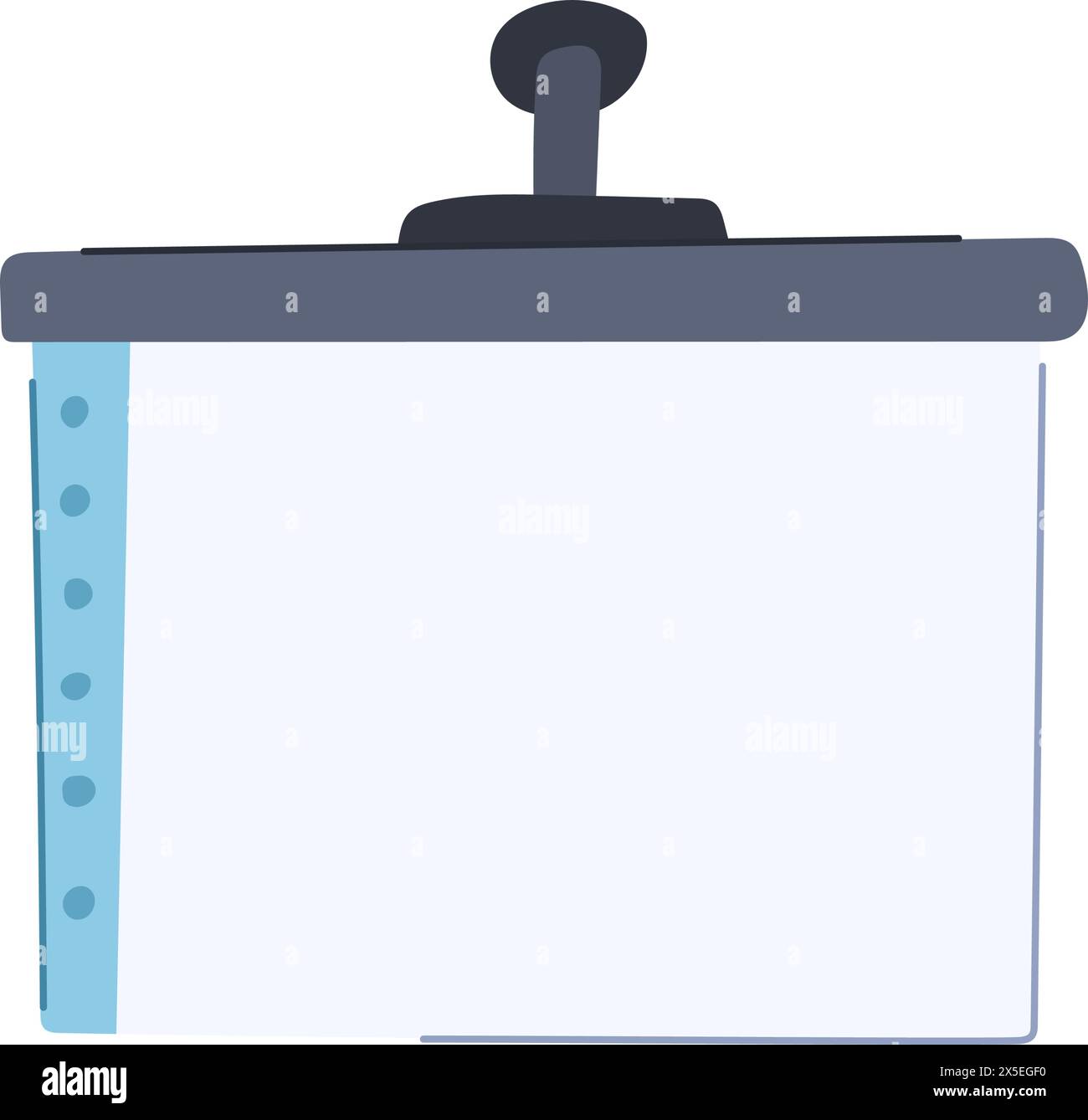 board electronic whiteboard cartoon vector illustration Stock Vector ...