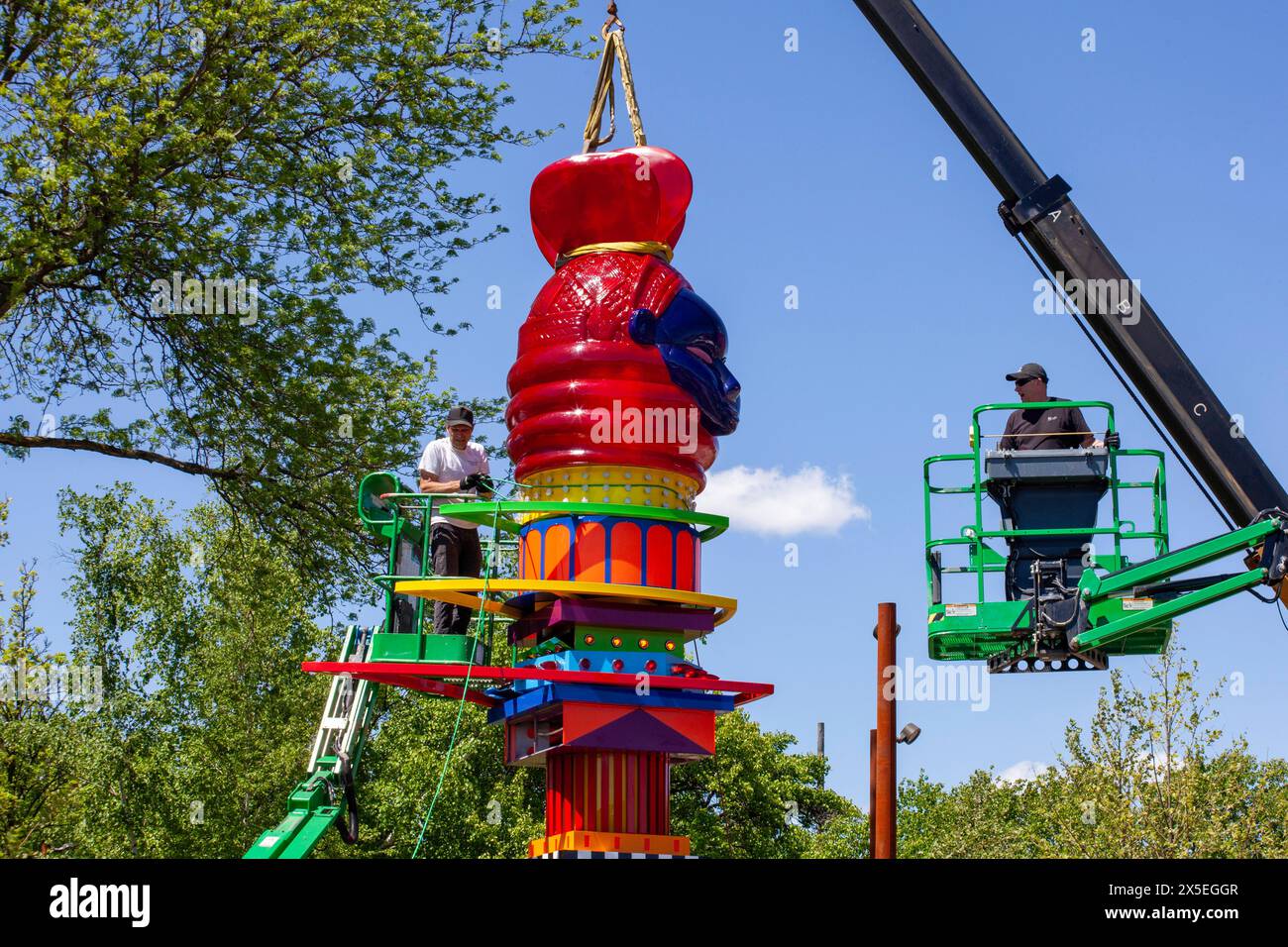 Detroit, Michigan, USA. 8th May, 2024. The Mothership Connection, a ...