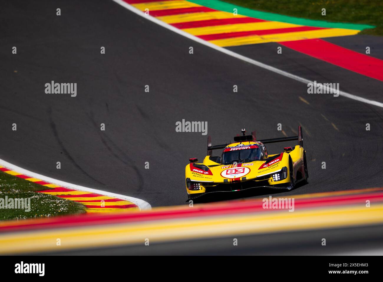 83 KUBICA Robert (pol), SHWARTZMAN Robert (isr), YE Yifei (chn), AF Corse, Ferrari 499P #83 ...