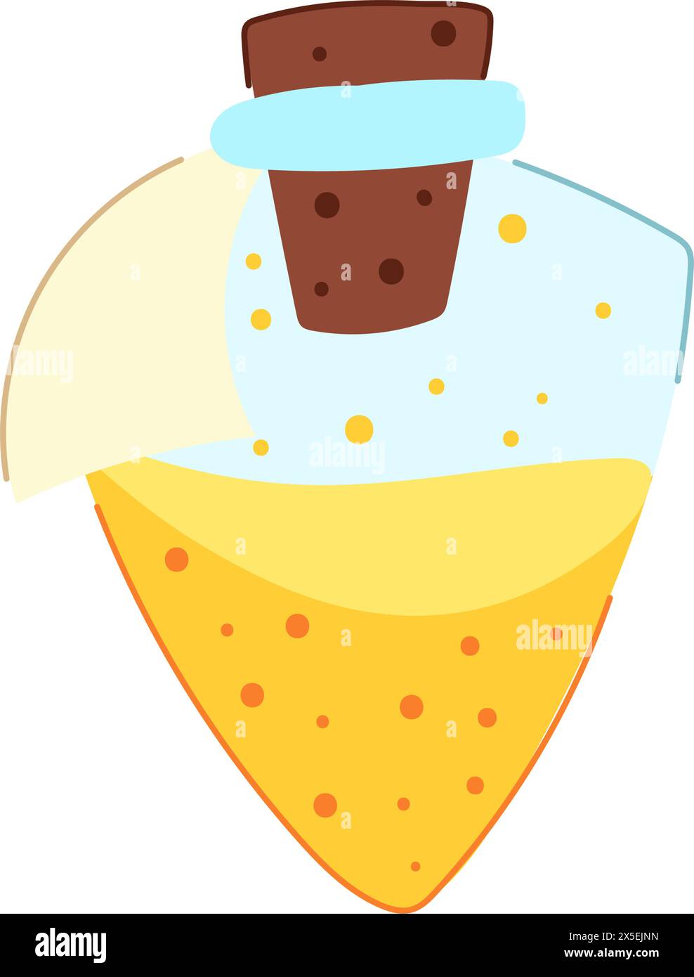 game potion bottle cartoon vector illustration Stock Vector Image & Art ...