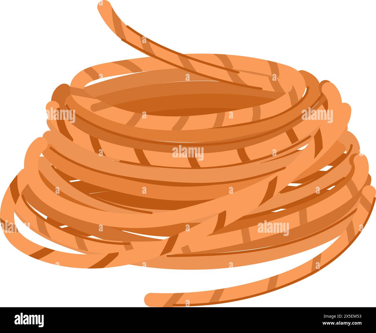 border rope cartoon vector illustration Stock Vector Image & Art - Alamy