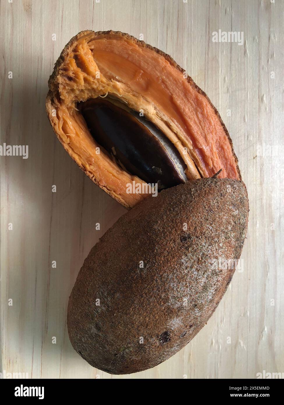 Large mamey sapote. Guadaljara, Mexico Stock Photo - Alamy