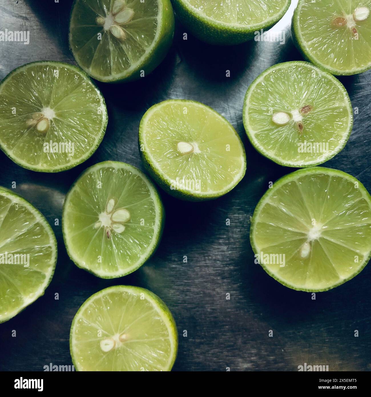 Close-Up of lime and sliced lime. Guadalajara, Mexico Stock Photo - Alamy