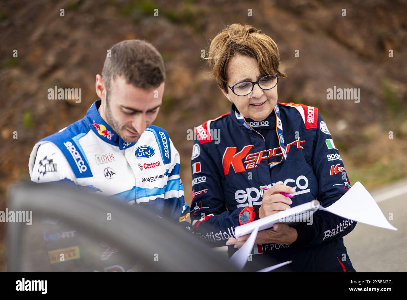 PONS Fabrizia portrait, during the Rally de Portugal 2024, 5th round of ...