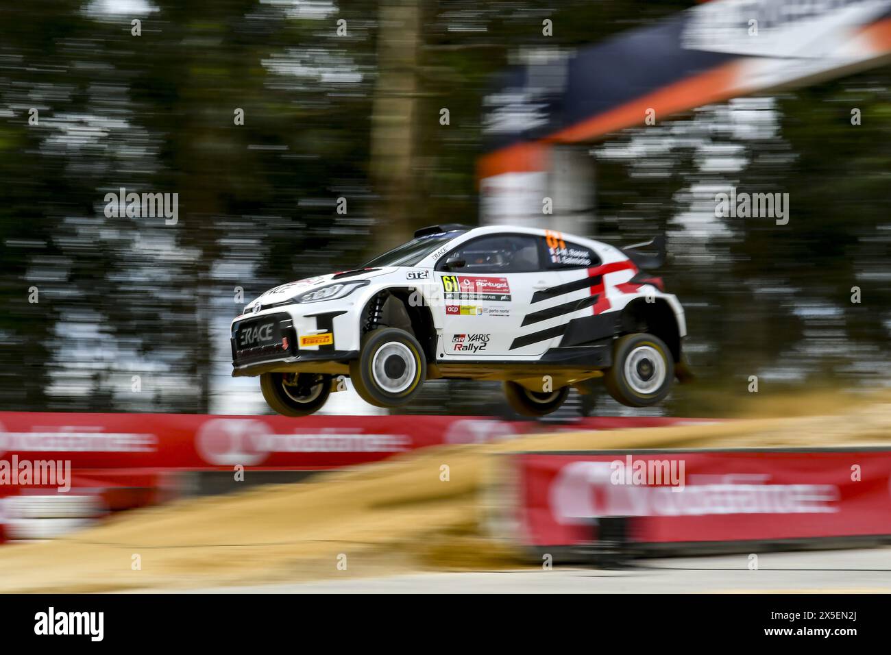 61 RAOUX Jean-Michel, GALMICHE Isabelle, TOYOTA GR Yaris RC2 Rally2 ...