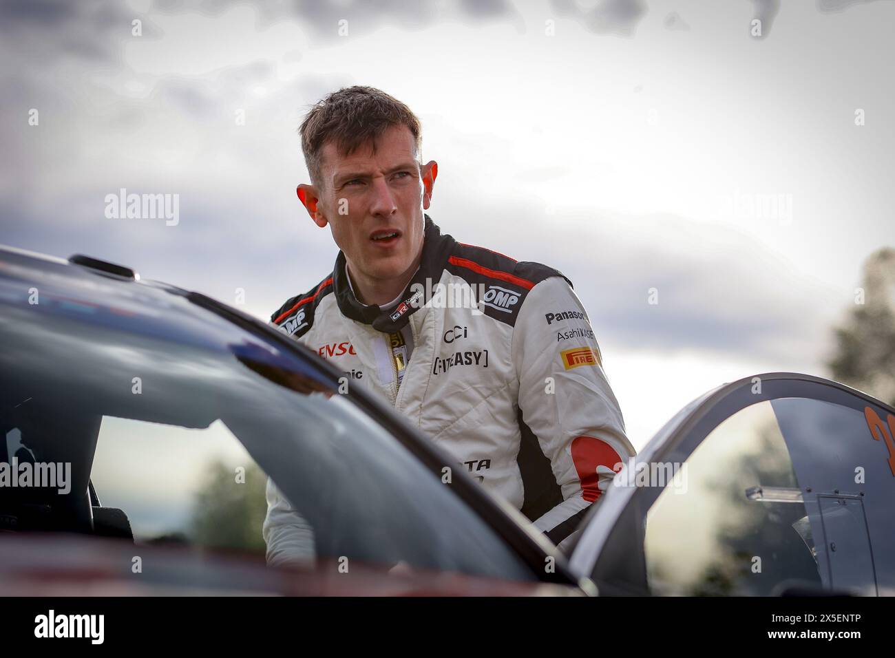 EVANS Elfyn, Toyota GR Yaris Rally1, portrait during the Rally de ...