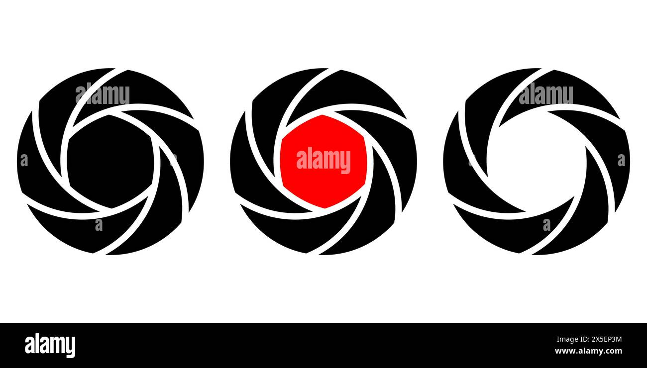 Icon shutter Cut Out Stock Images & Pictures - Alamy