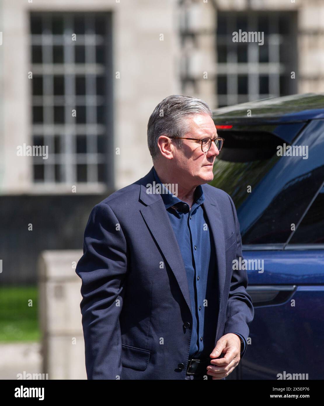 London, uk 9th May 2024 Sir Keir Starmer, Leader of the Labour Party ...