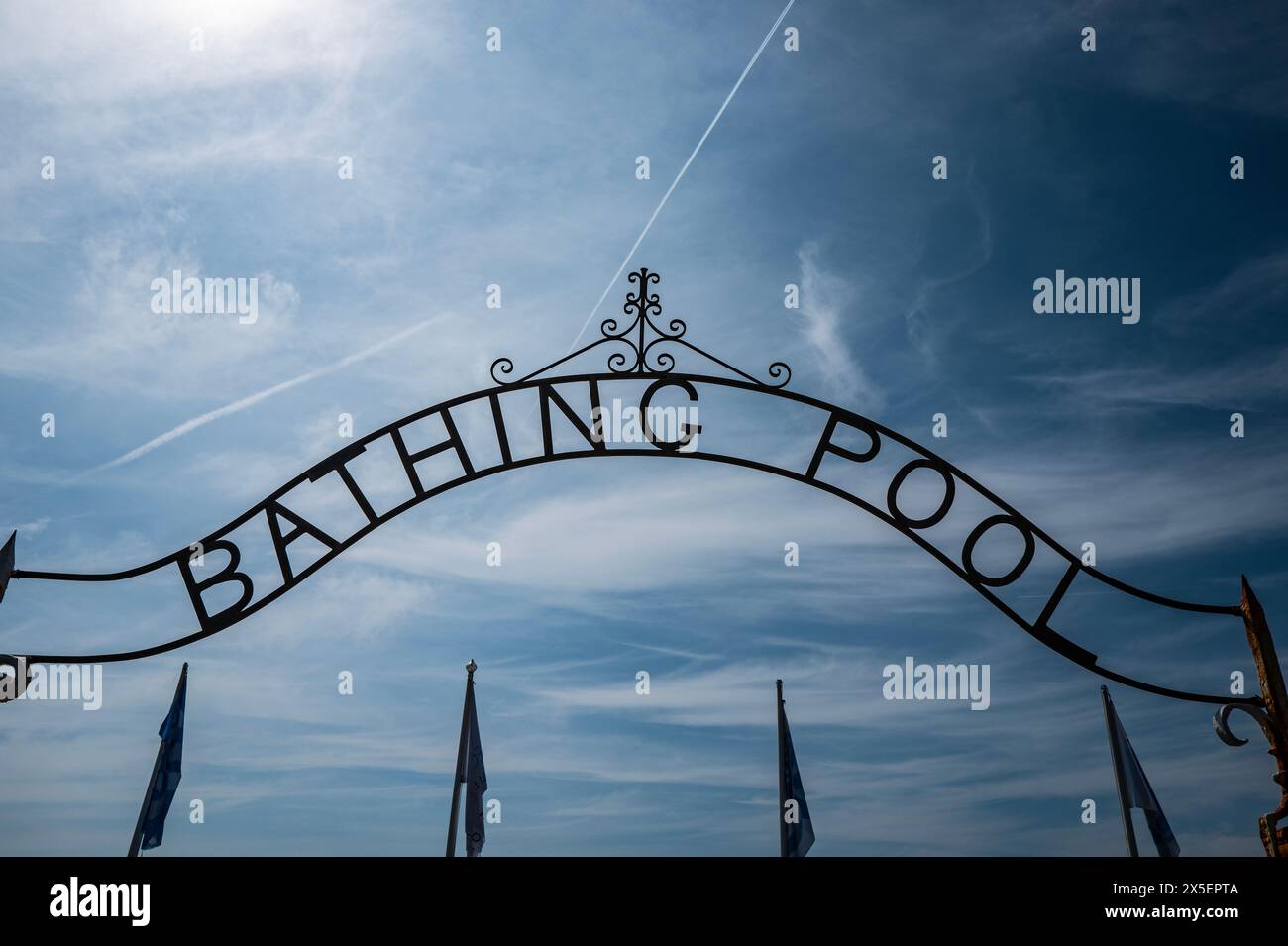 JUBILEE POOL BATHING POOL PENZANCE TOWN PENWITH CORNWALL Stock Photo ...