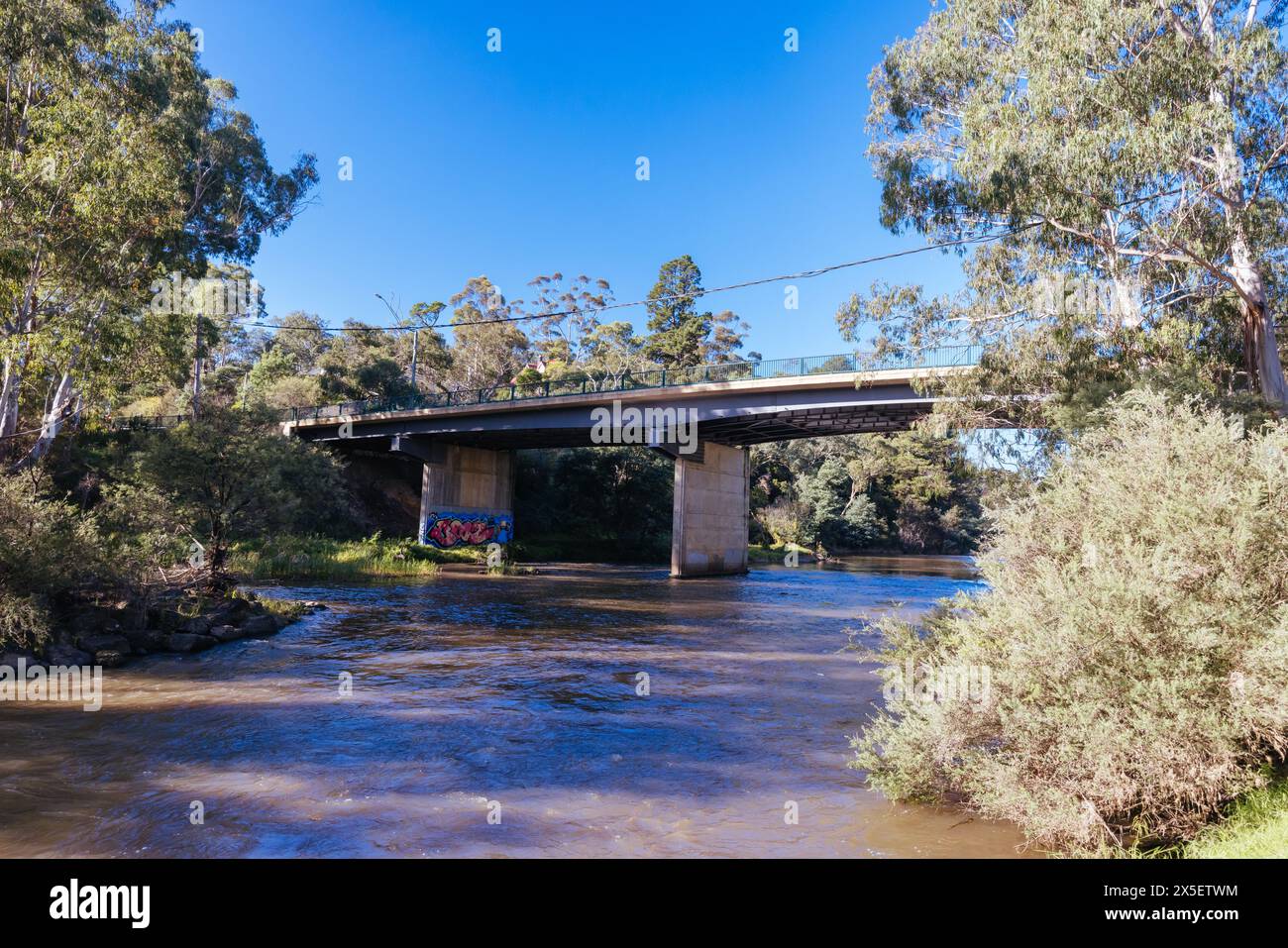 Warrandyte River Reserve in Melbourne Australia Stock Photo - Alamy