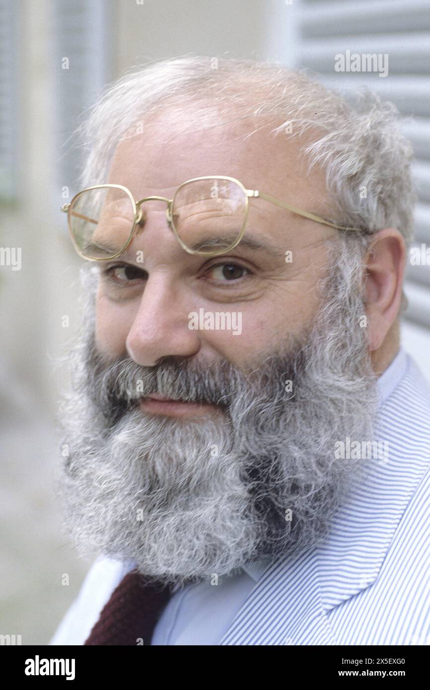 Oliver (Wolf) SACKS - Date : 19900401 ©John Foley/Opale.photo Stock ...