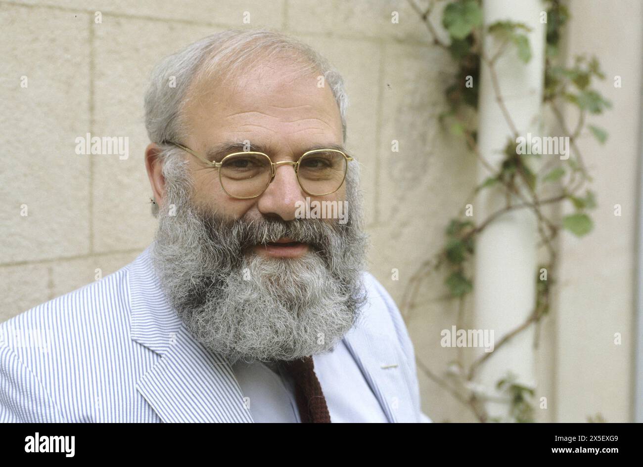 Oliver (Wolf) SACKS - Date : 19900401 ©John Foley/Opale.photo Stock ...