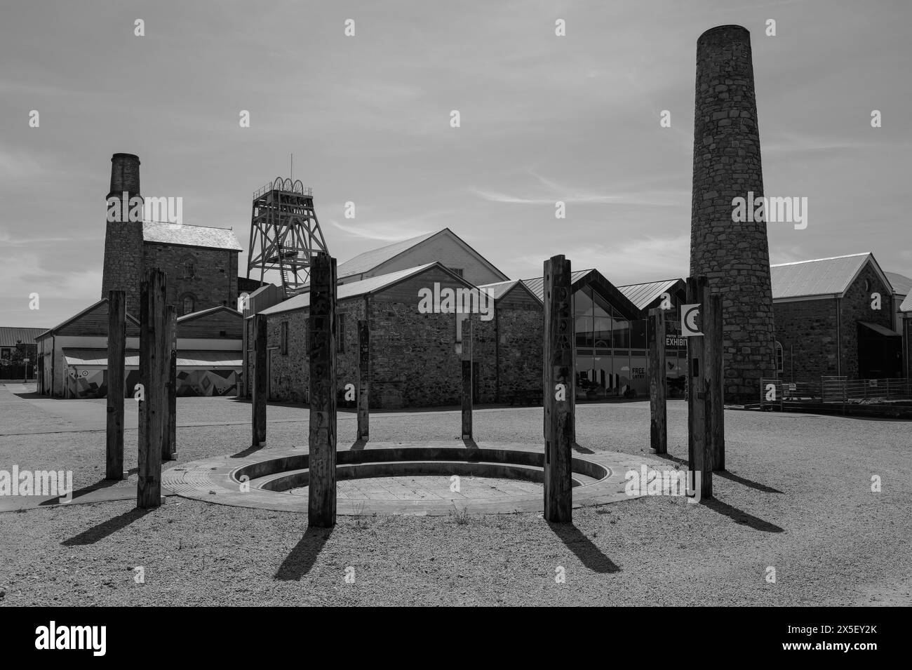 HEARTLANDS POOL CAMBORNE WORLD HERITAGE SITE MINING ENGINE HOUSE ...