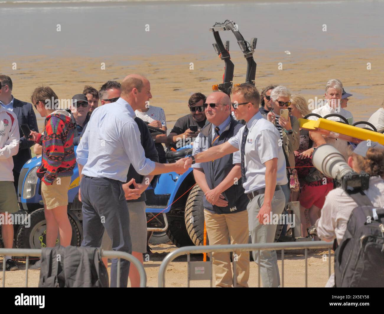 HRH Prince William visits, Nansledan and his homeless housing project ...