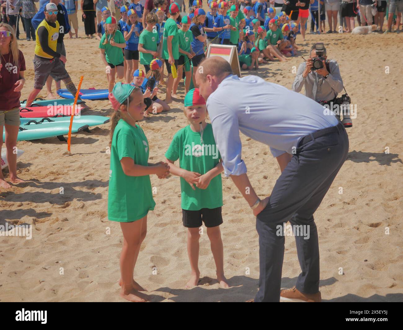 HRH Prince William visits, Nansledan and his homeless housing project ...