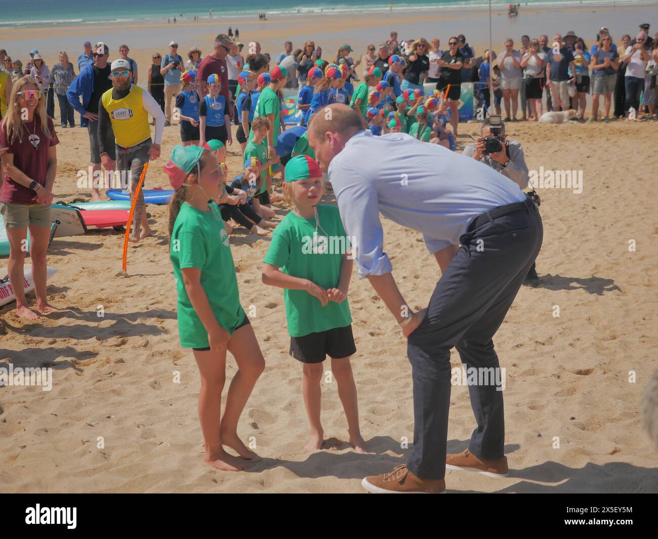 HRH Prince William visits, Nansledan and his homeless housing project ...