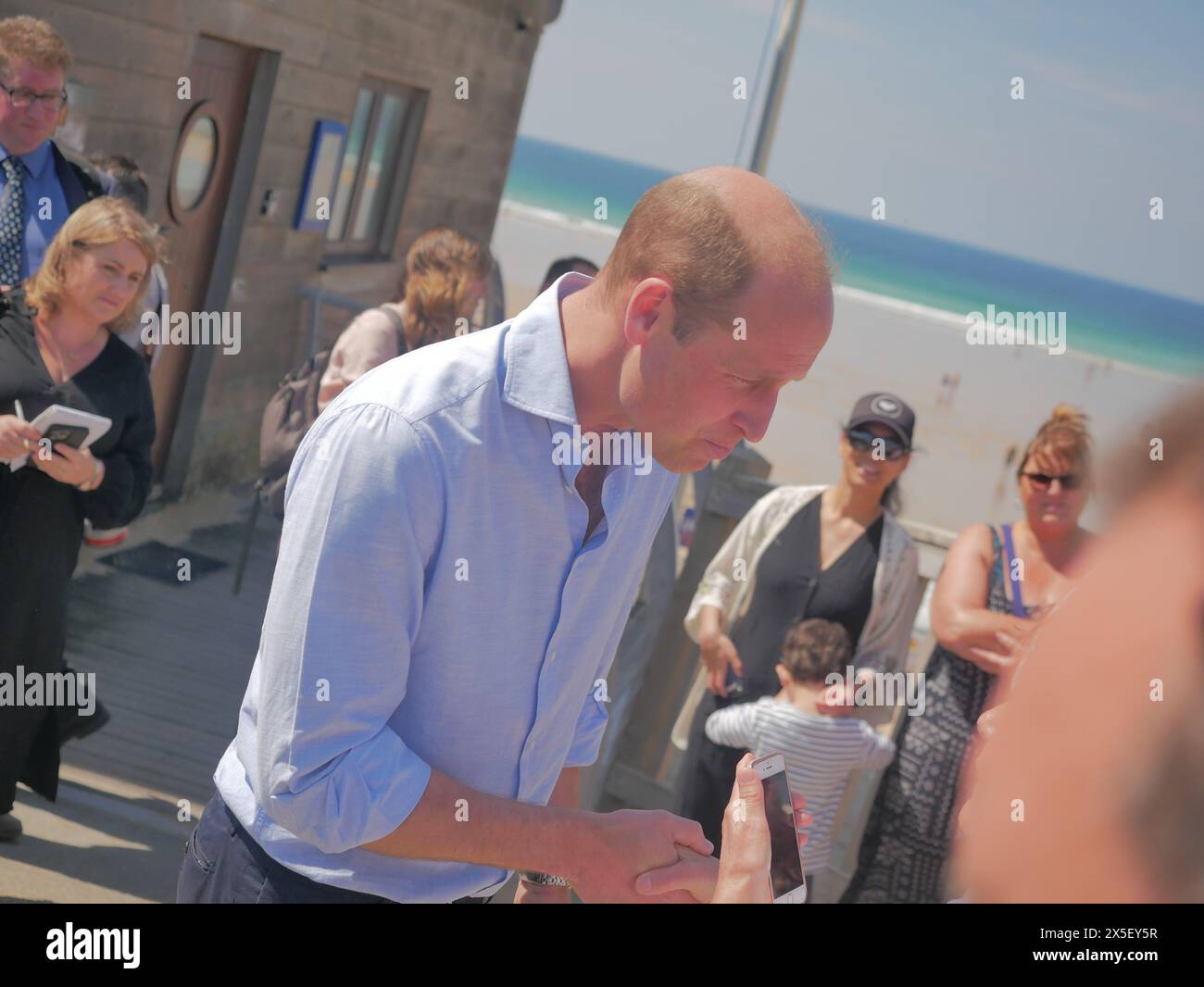 HRH Prince William visits, Nansledan and his homeless housing project ...