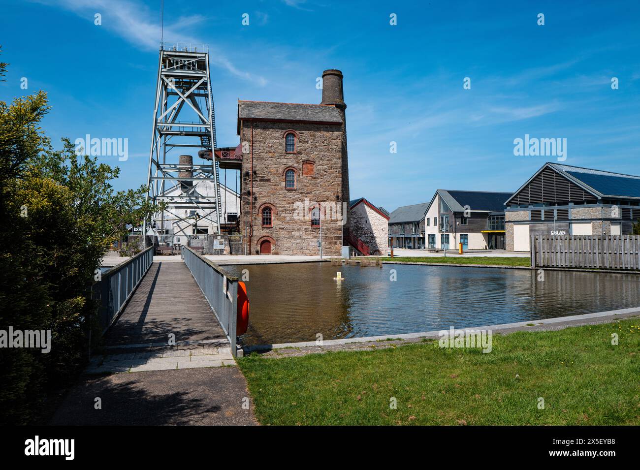 HEARTLANDS POOL CAMBORNE WORLD HERITAGE SITE MINING ENGINE HOUSE ...