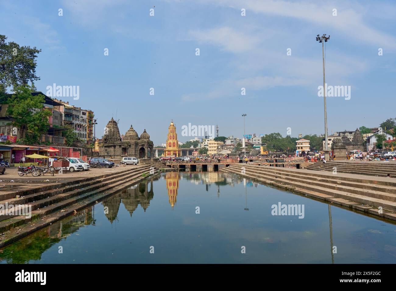 Godavari ghats of Nashik Stock Photo - Alamy
