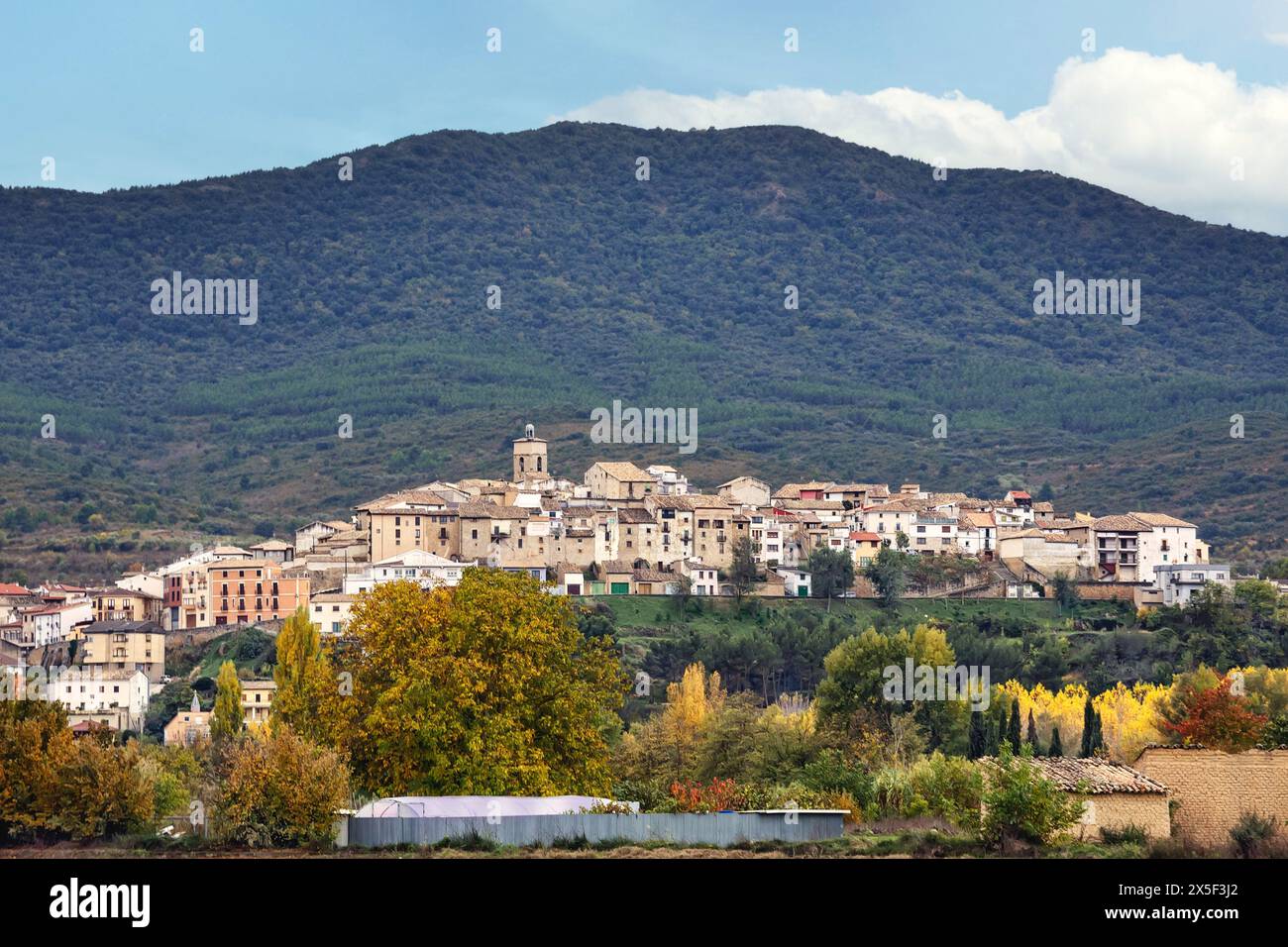 The town of Cáseda is of medieval origin, and was strategically located ...